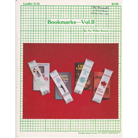 Graph Menagerie | Office | Vintage Cross Stitch Patterns Bookmarks ...